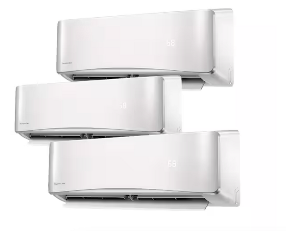 28,000 BTU Multi Zone with (2) 12,000 BTU and (1) 9000 BTU Indoor Unit – ductlessaire.com